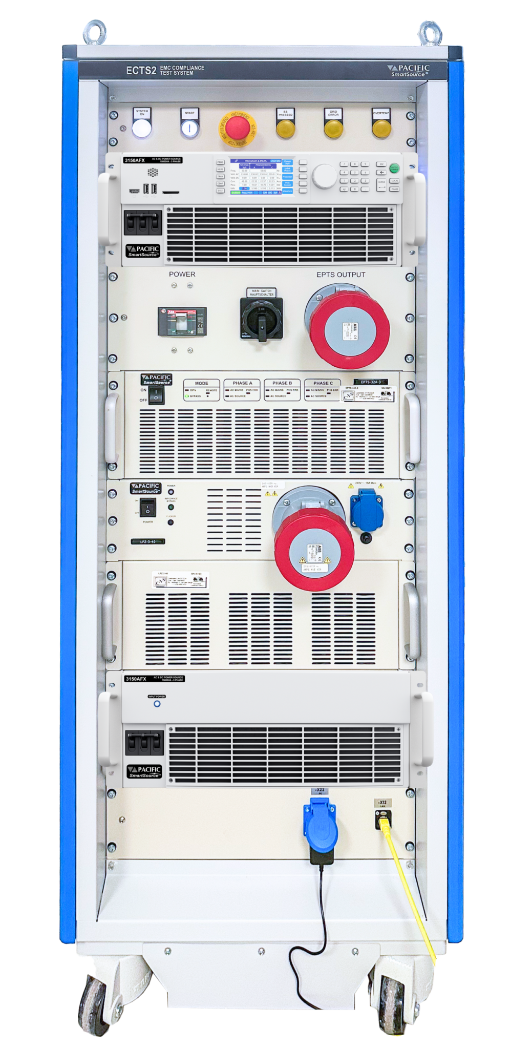 IEC 61000-4-11, 4-34 AC電圧ディップ & 遮断適合試験